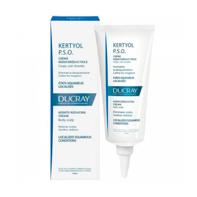 Ducray Kertyol PSO 100ml - Εξισορροπητική Κρέμα Αγωγής κατά της Ψωρίασης | Hapillbox.gr