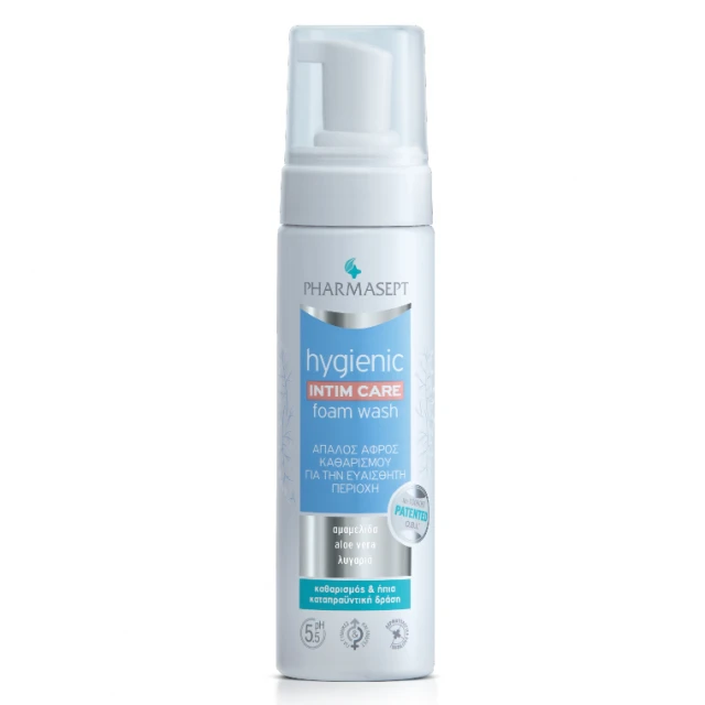 Pharmasept Hygienic Intim Foam 200ml - Απαλός αφρός καθαρισμού για την ευαίσθητη περιοχή ...